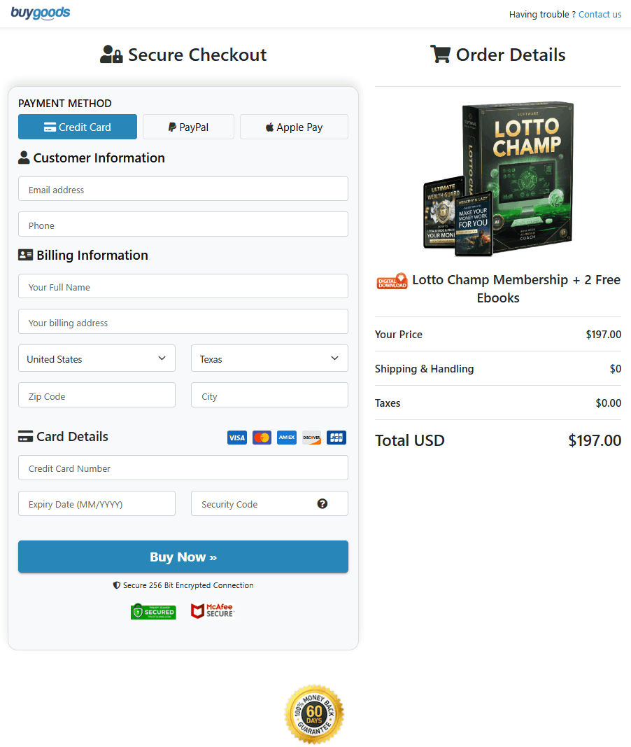 LottoChamp™ | Official Website | Smart Lottery Strategy